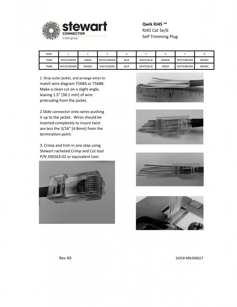 SS-39500-001 installation document page