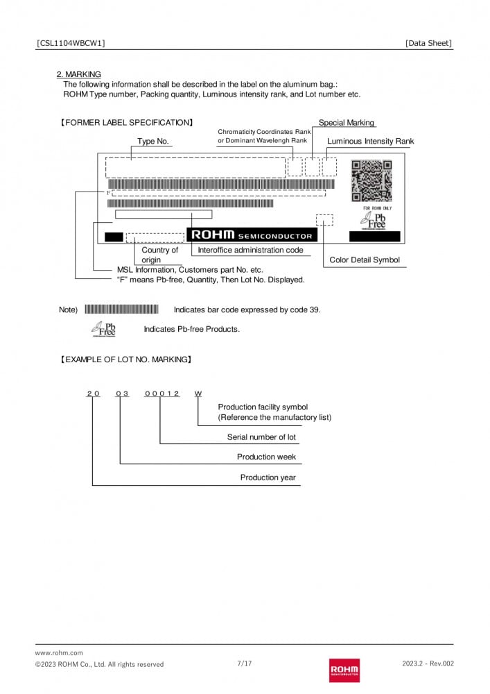 CSL1104WBCW1 document page 7
