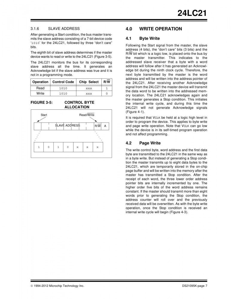 24LC21 document page 7