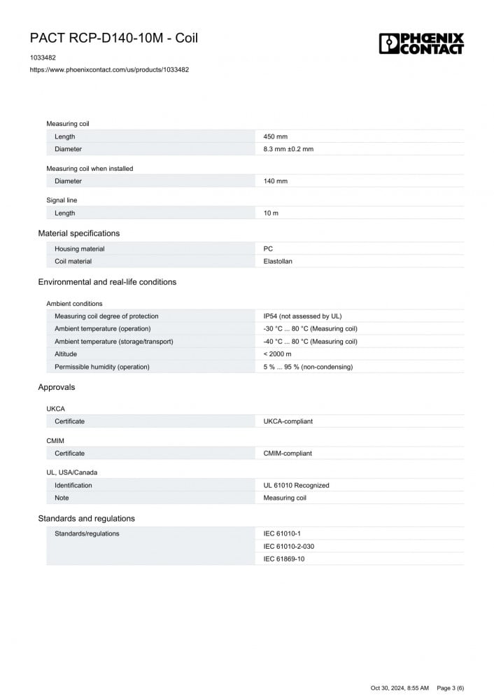 Phoenix Contact 1033482 technical document page 3