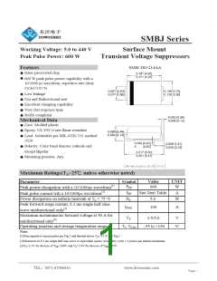 DOWO SMBJ17A TVS Diode