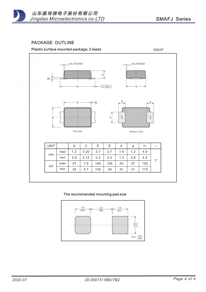 SMAFJ18CA datasheet page 4