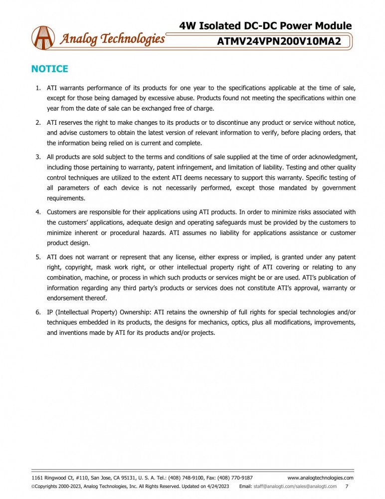 ATMV24VPN200V10MA2 datasheet page 7