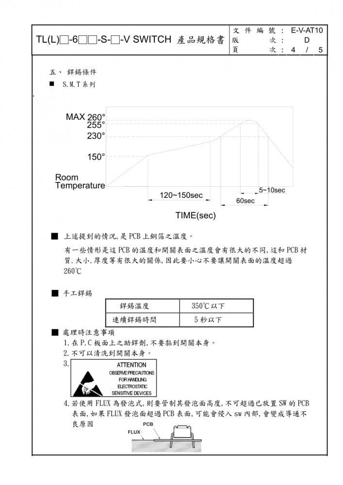 TLLM-62BW-S-V-T/R technical document page 7