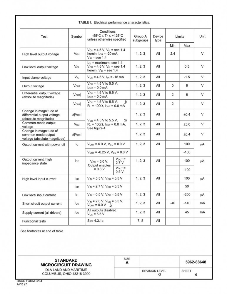 55ALS194/BEA datasheet page 5
