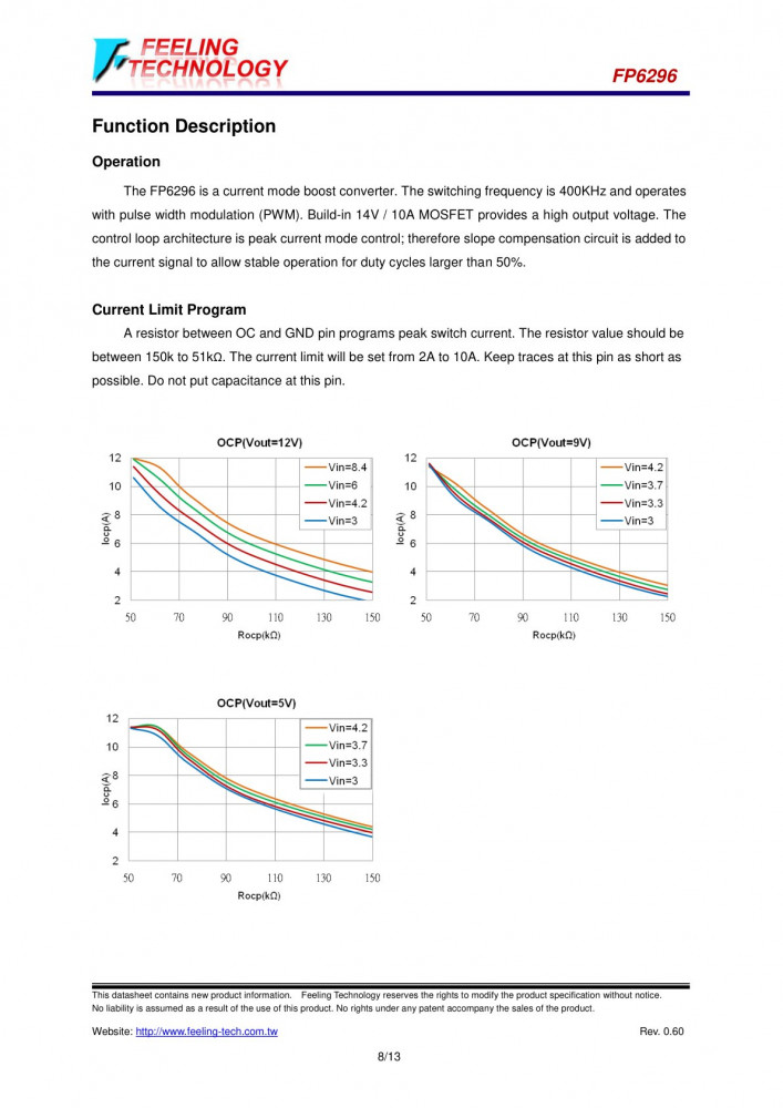 FP6296XR-G1 datasheet page 8