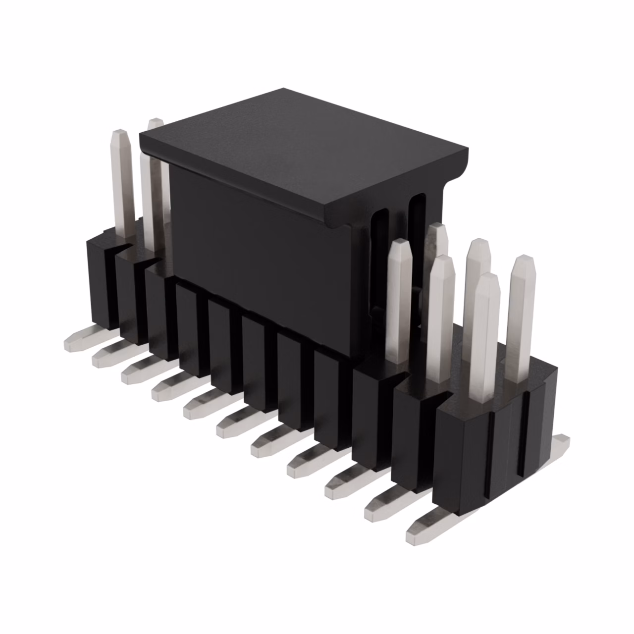 Slim-Grid Header, 22 Circuits, Surface Mount, Vertical, Unshrouded, 2.54µm Overall Tin (Sn) Plated, with Pick-and-Place Cap, Tube, Lead-Free for sale