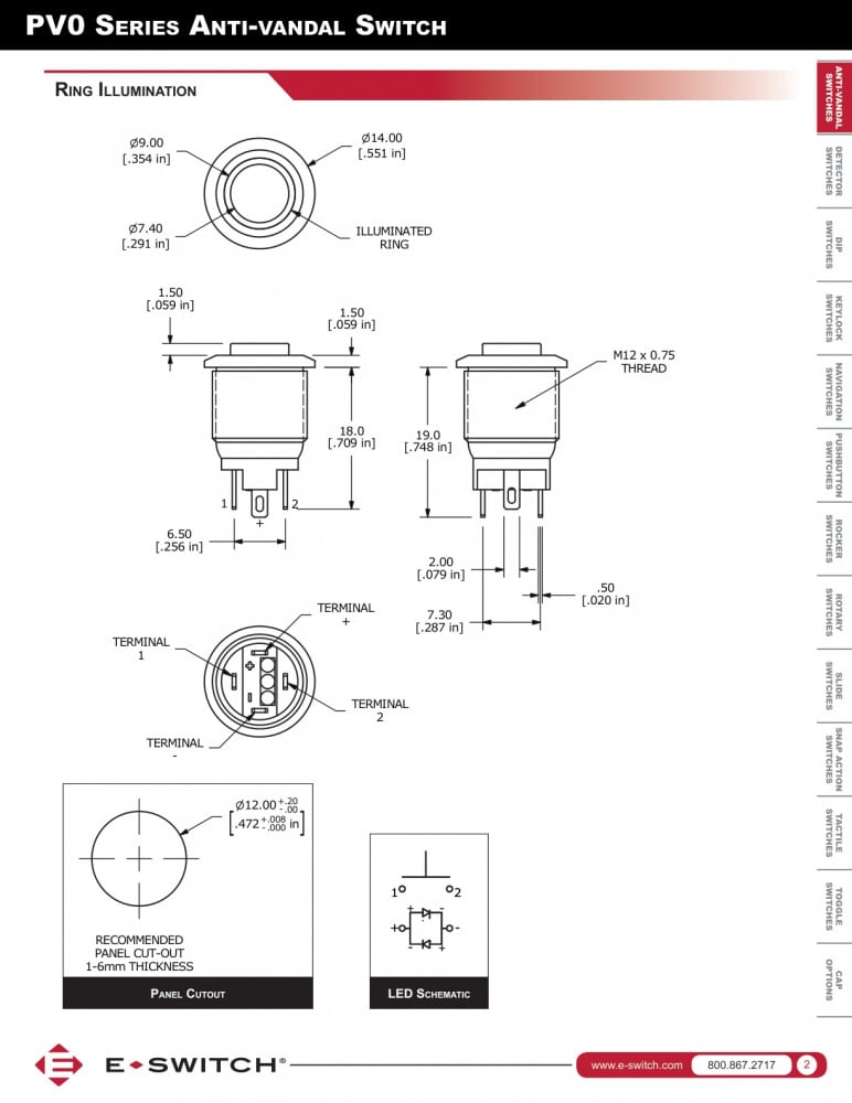 PV0H240SS datasheet page 2
