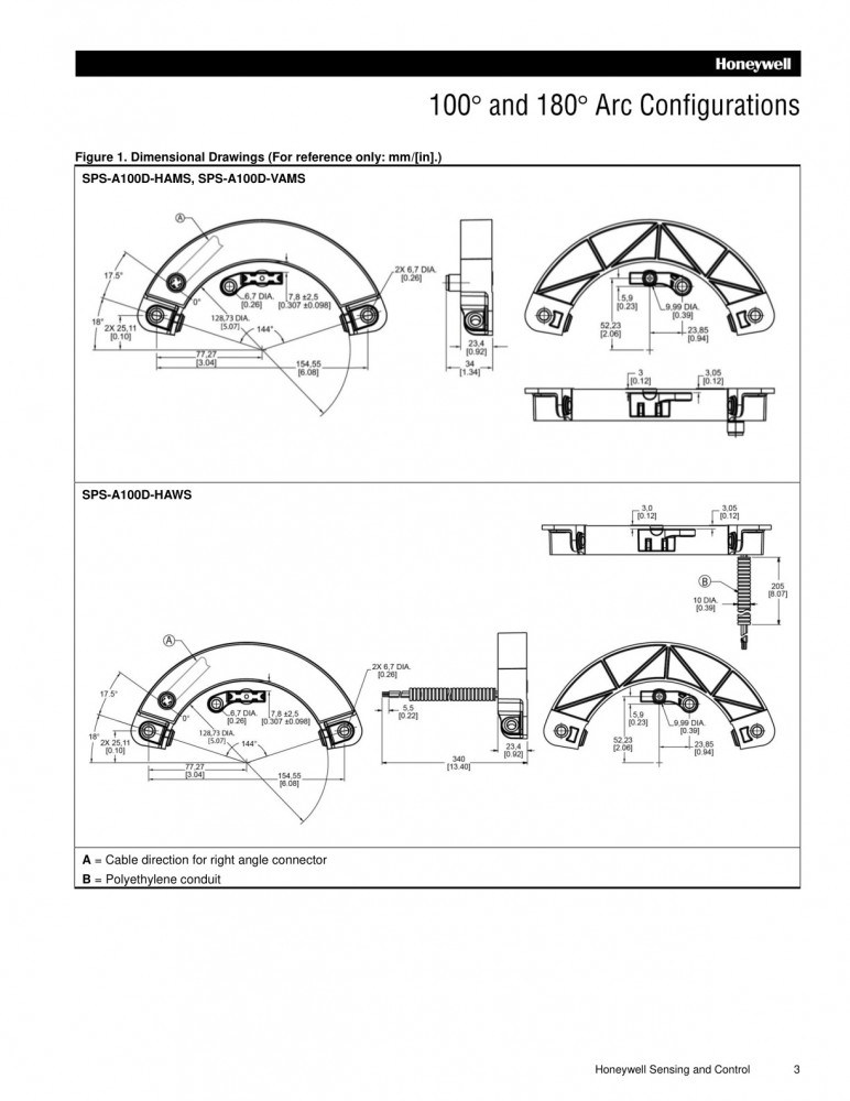 Honeywell SPS-A180D-VAMS document page 3