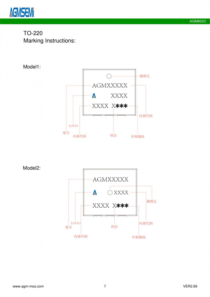 AGM602C datasheet page 7