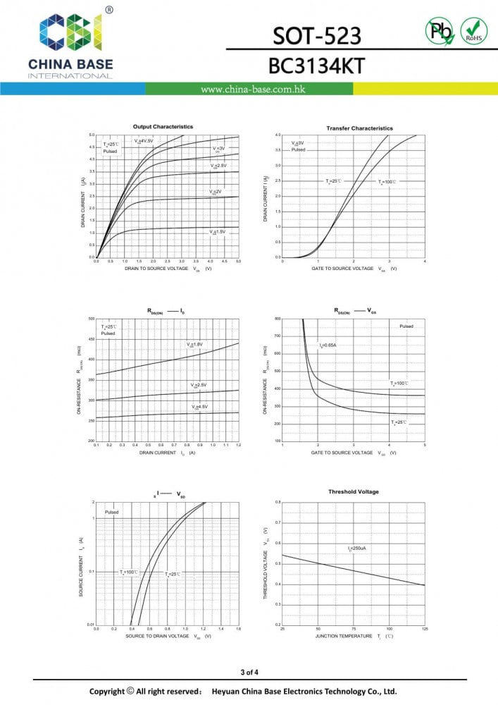 BC3134KT datasheet page 3