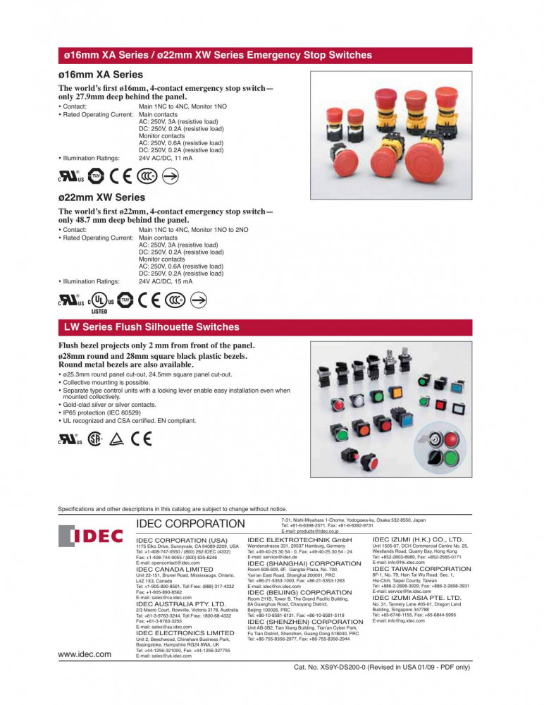 IDEC technical document page 8