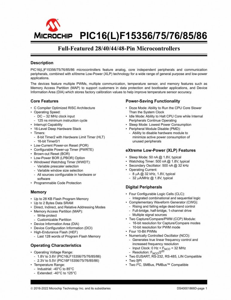 DM164148 document page 1