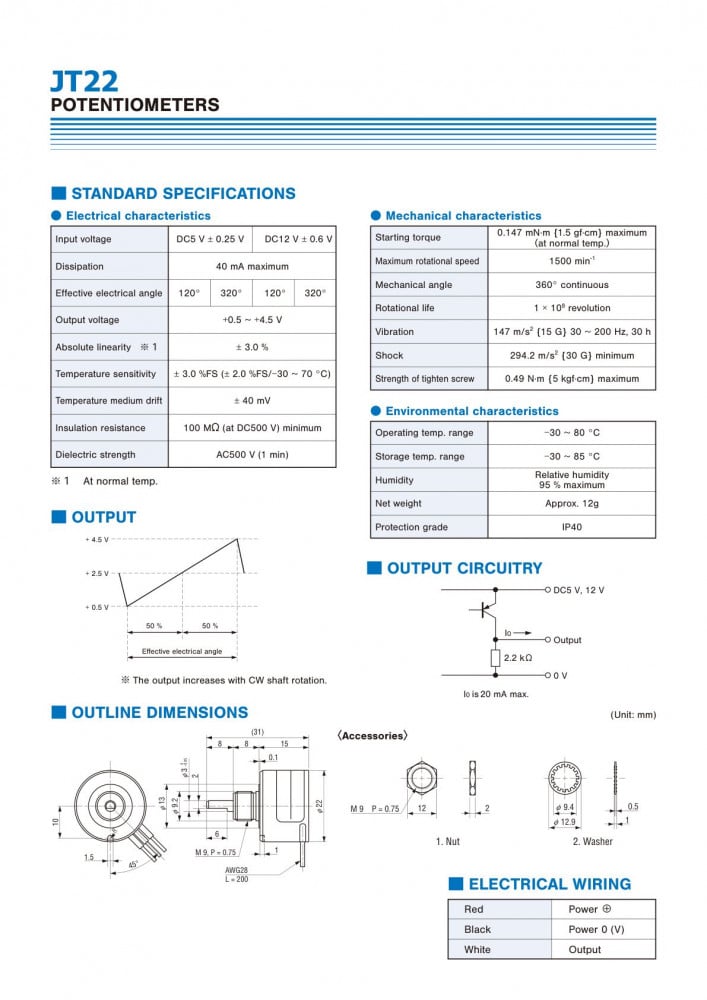 JT22-120-500 technical documentation page 2
