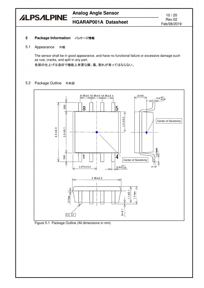 HGARAP001A datasheet page 10