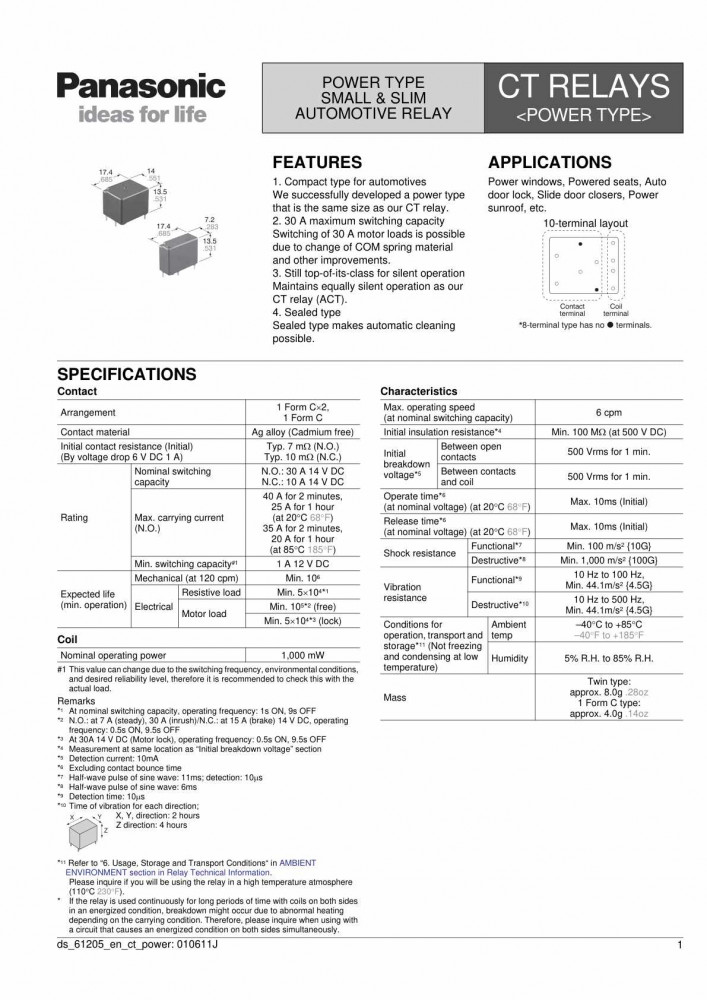 ACT512 technical document page 1