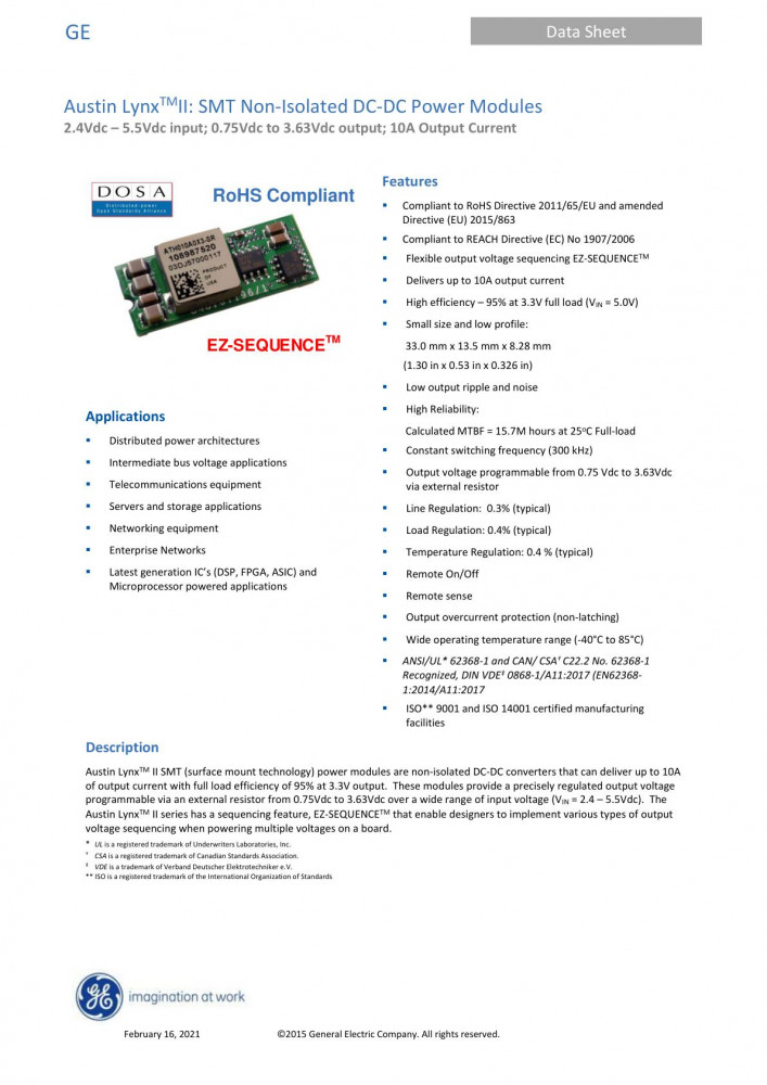ATH010A0X3-SRZ datasheet page 1