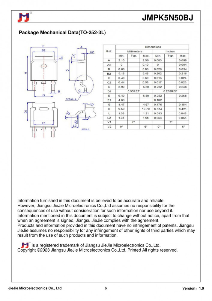 Technical document page 6