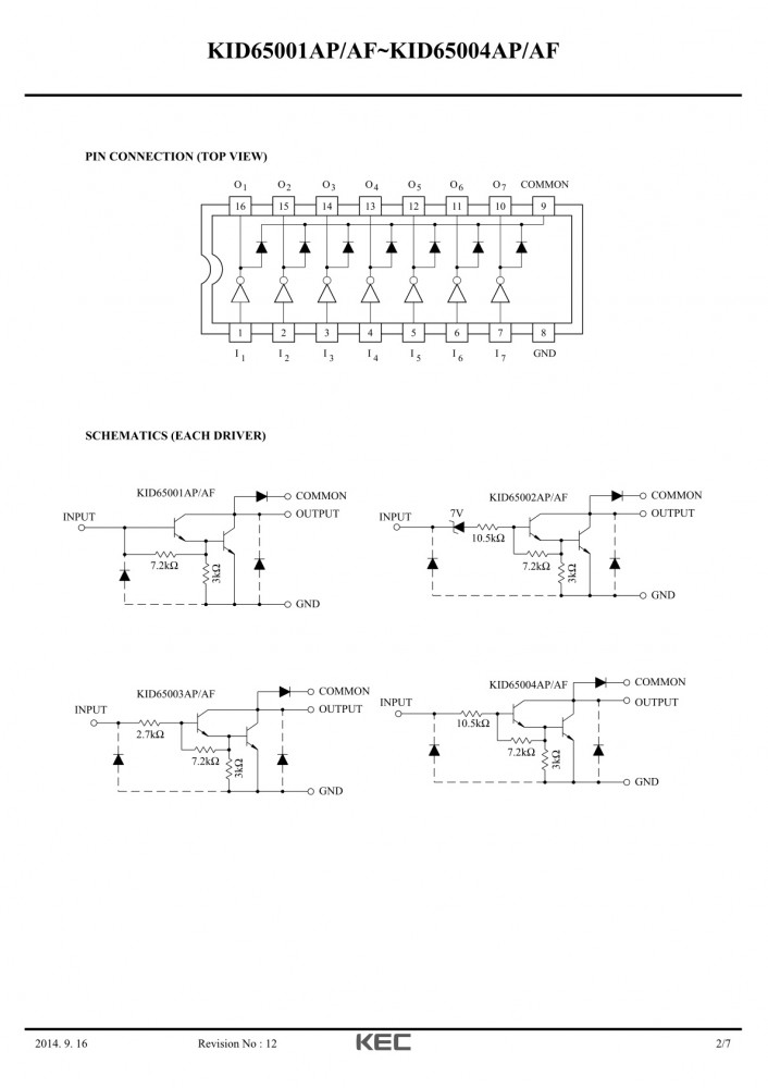 KEC KID65003AF-EL/PC datasheet page 2