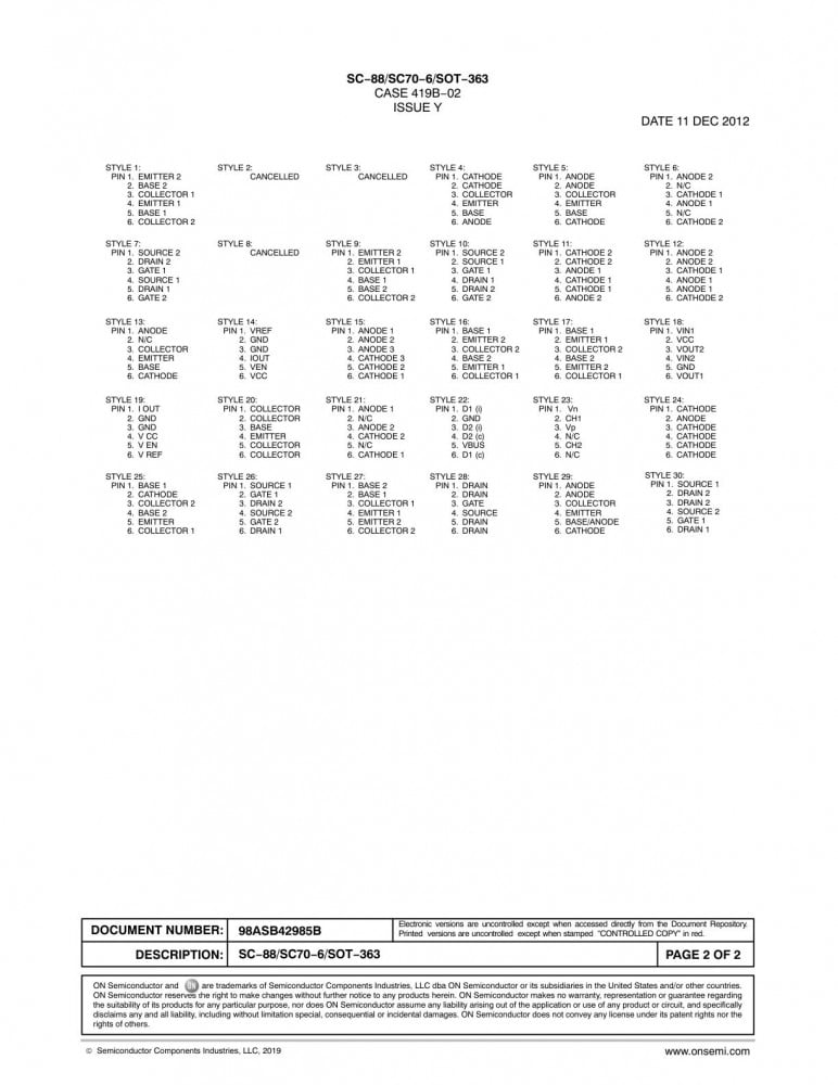 SMF15CT1G datasheet page 5