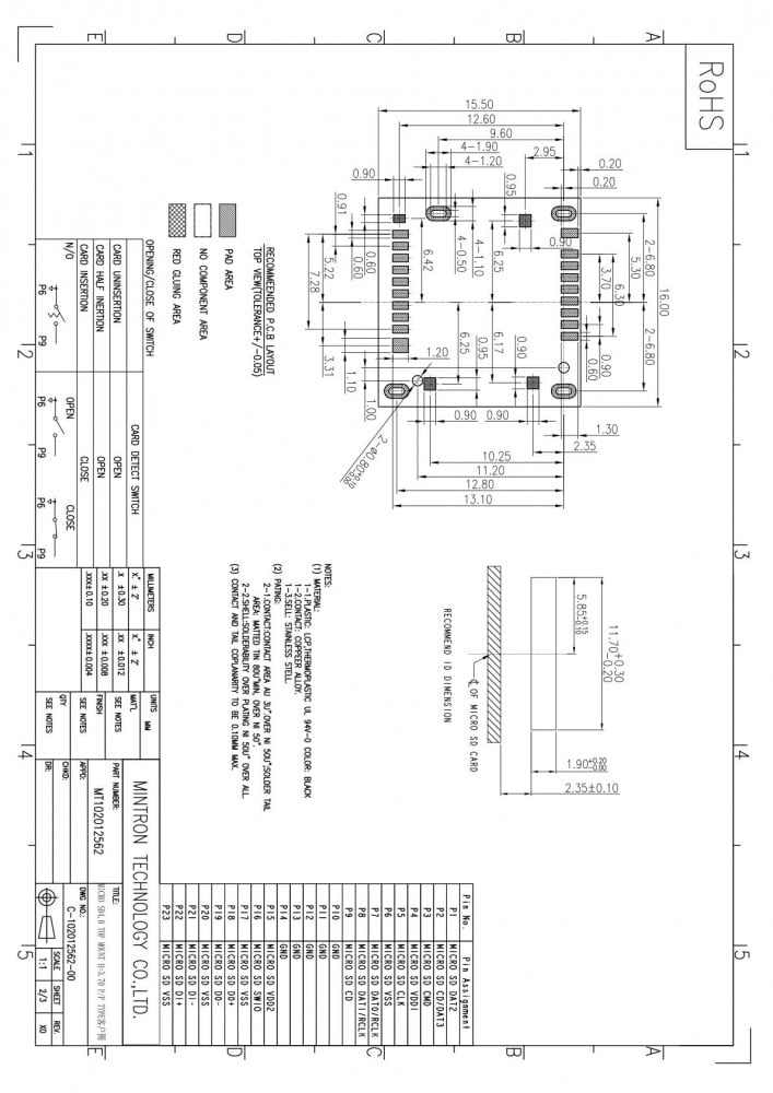 MT102012562 technical document page 2