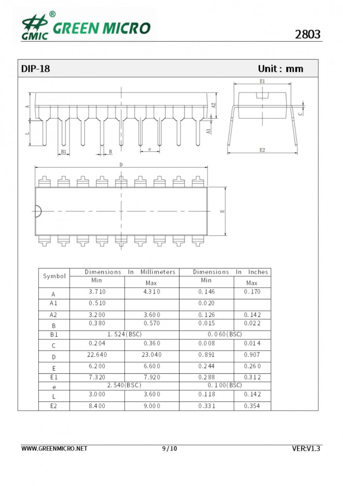 ULN2803 datasheet page 9