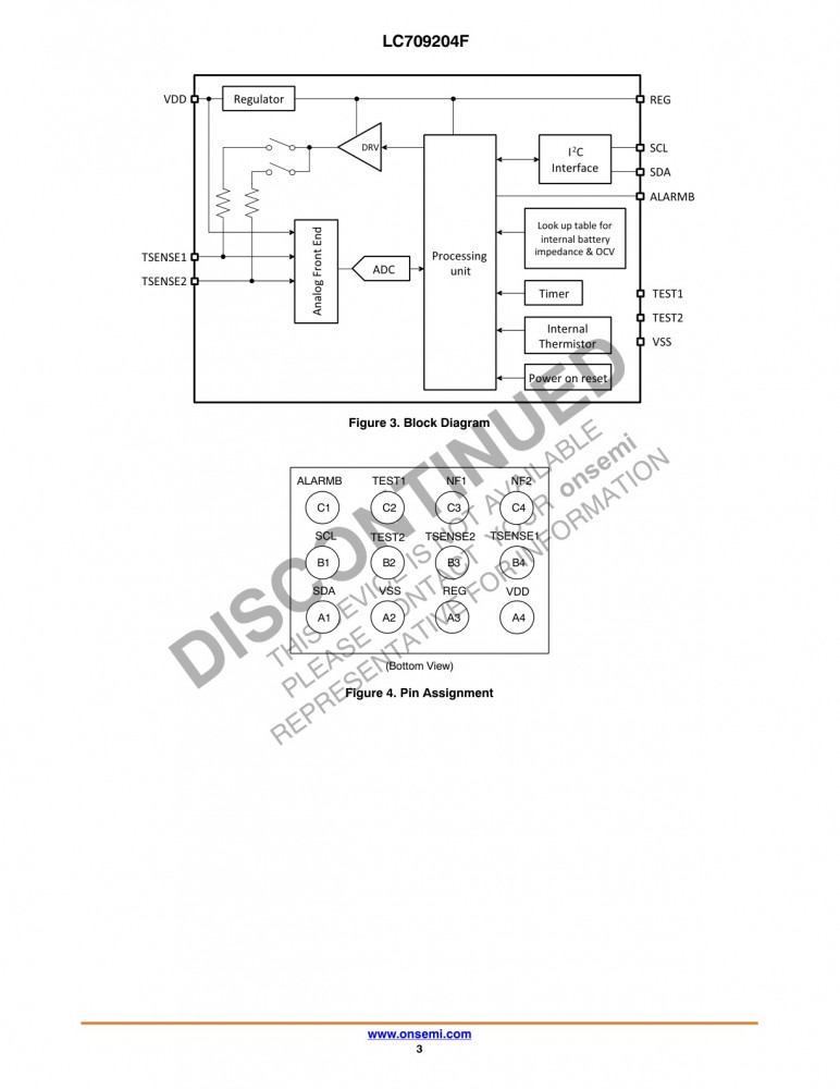 LC709204F datasheet page 3