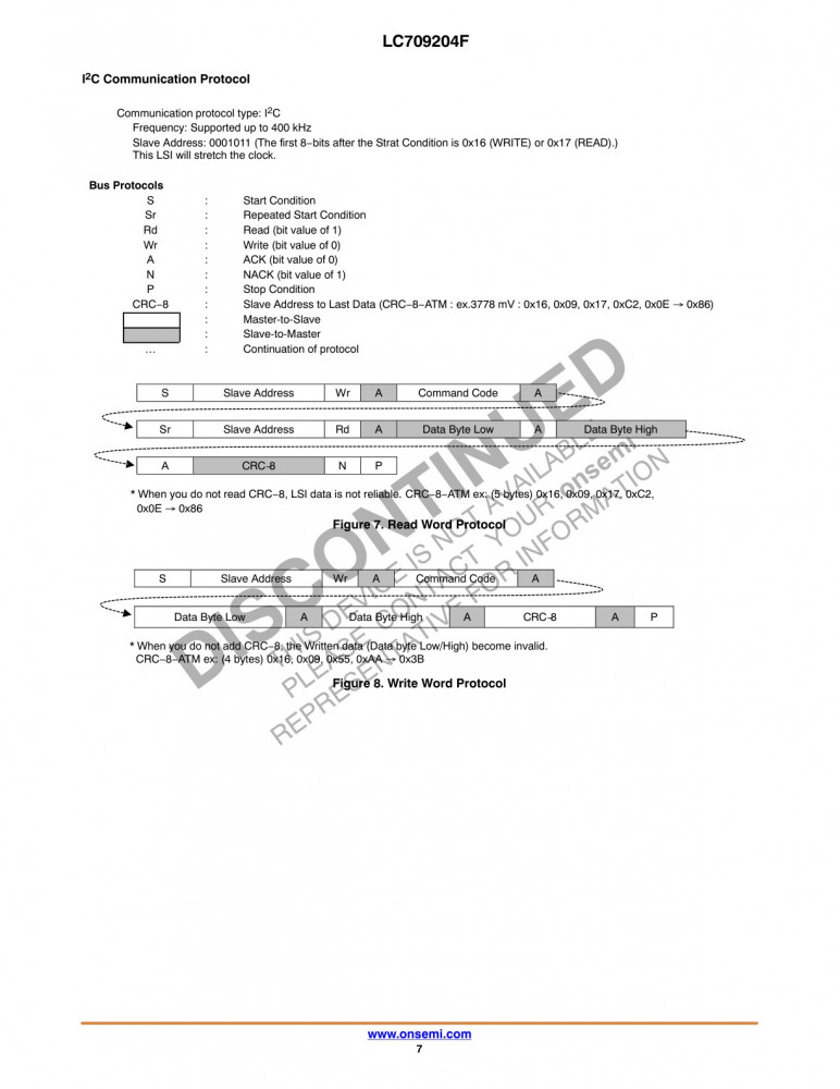 LC709204F datasheet page 7