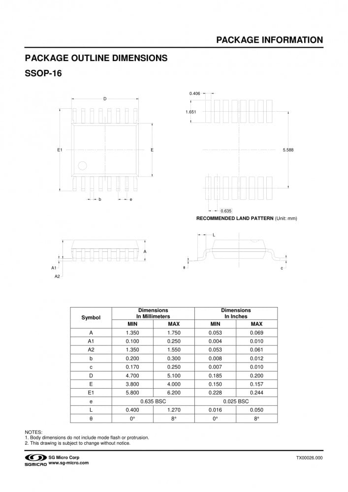 SGM4519 datasheet page 5