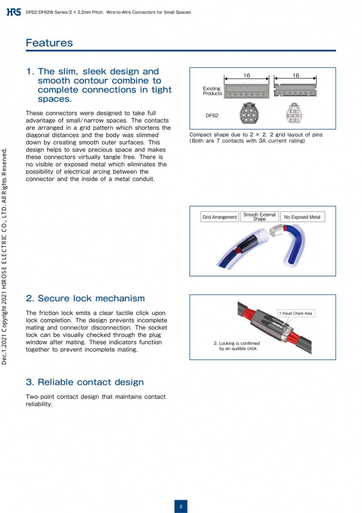 HRS DF62 datasheet page 2