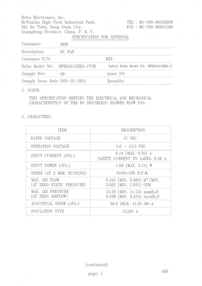 BFB04512HHA-CV3D specification page 3