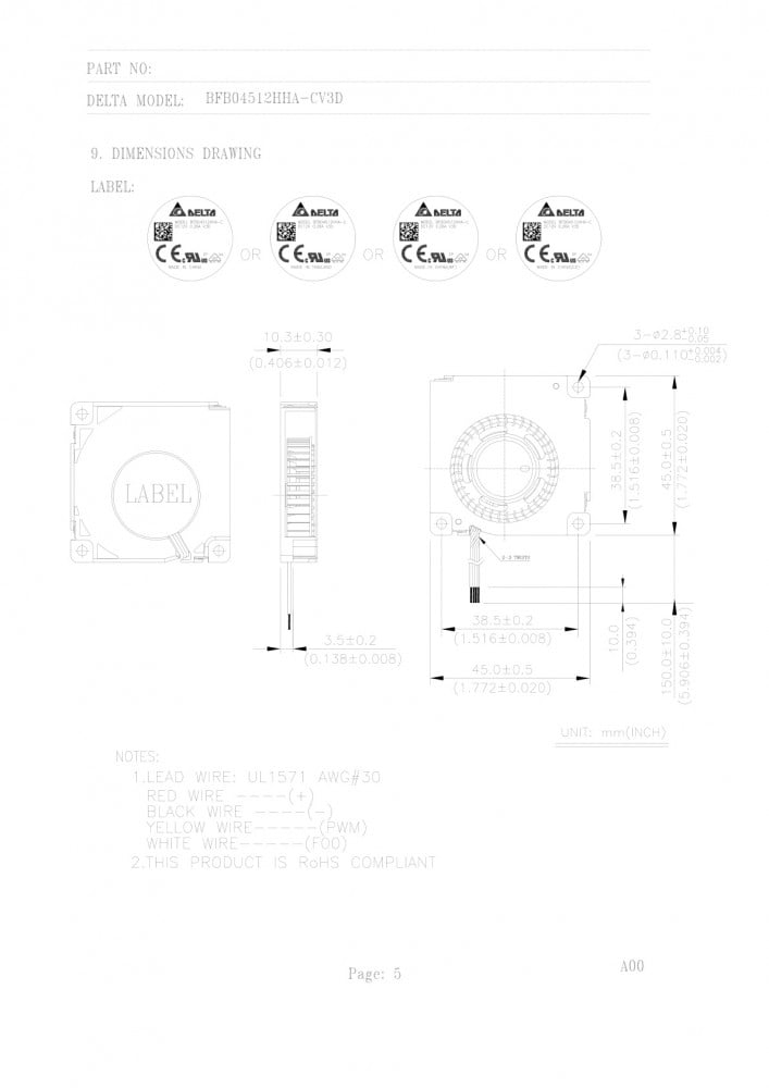 BFB04512HHA-CV3D specification page 7