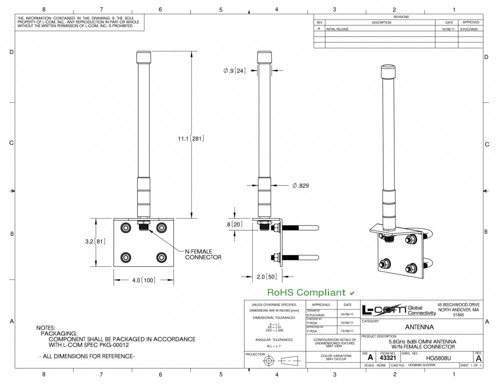 HG5808U technical document preview