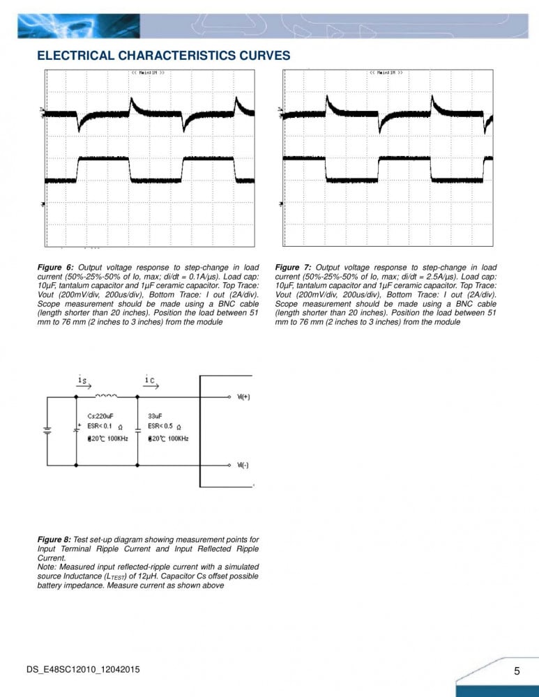 DELTA E48SC12010NRFA datasheet page 5