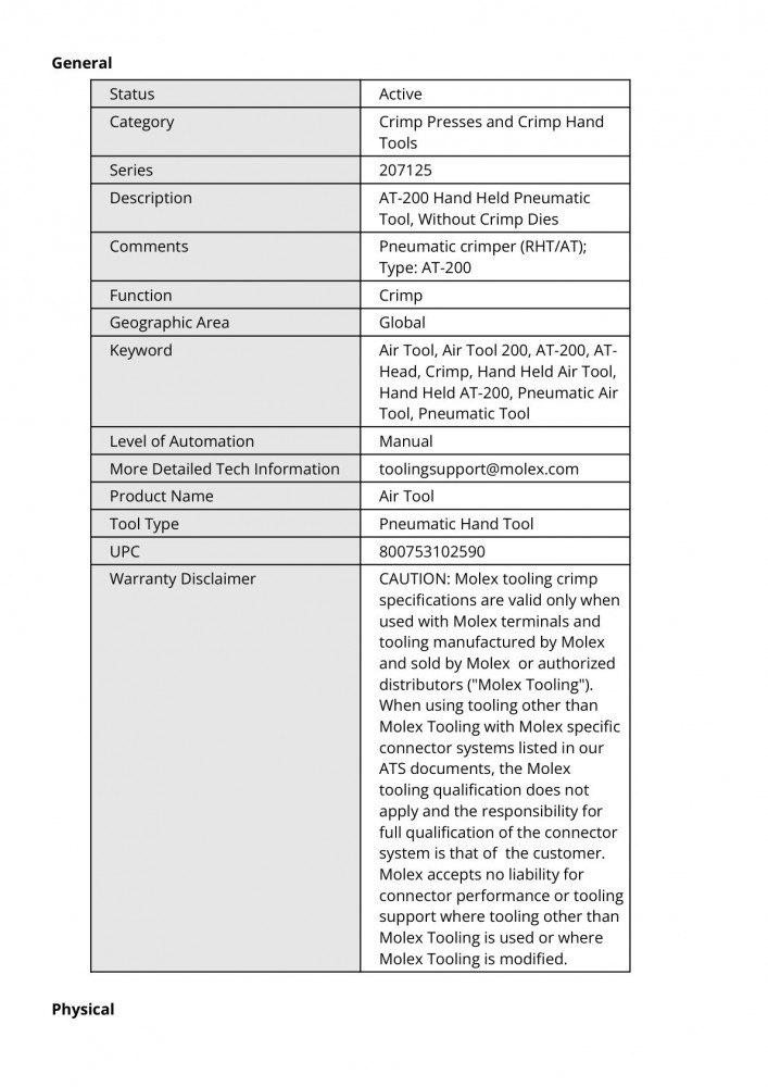 Product document page 2