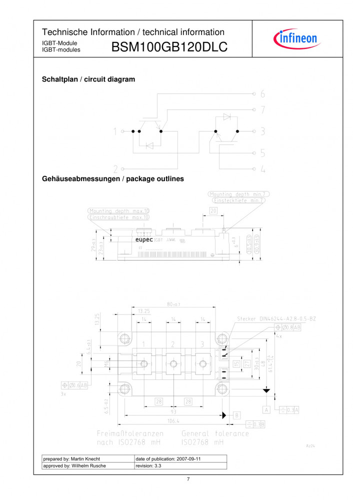 BSM100GB120DLC datasheet page 7