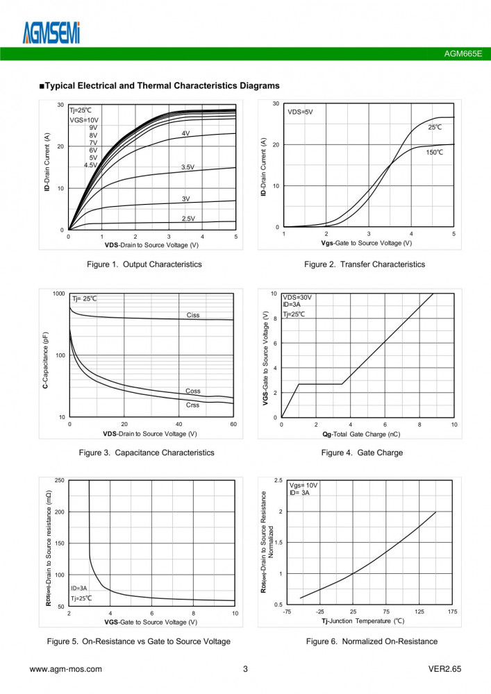 AGM665E datasheet page 3