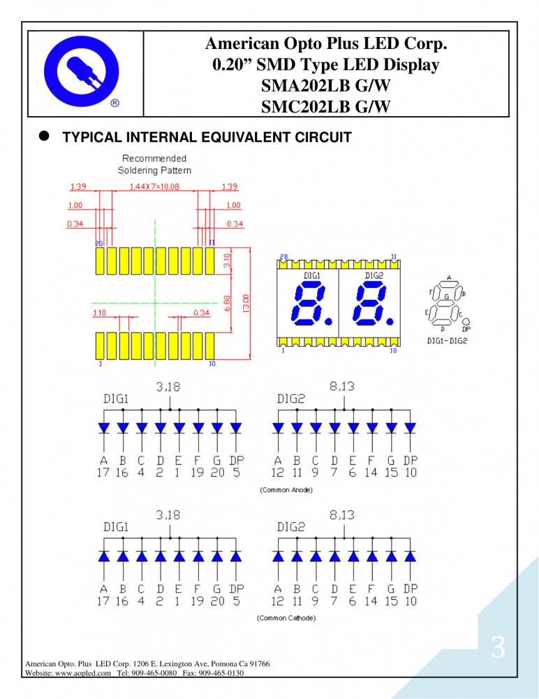 SMC202LB technical documentation page 3