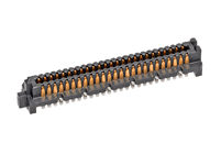 SEARAY Slim Receptacle, 80 Circuits, 8.00mm Unmated Height, 4 Rows, with  Pegs, Solder Charge Lead-Free
