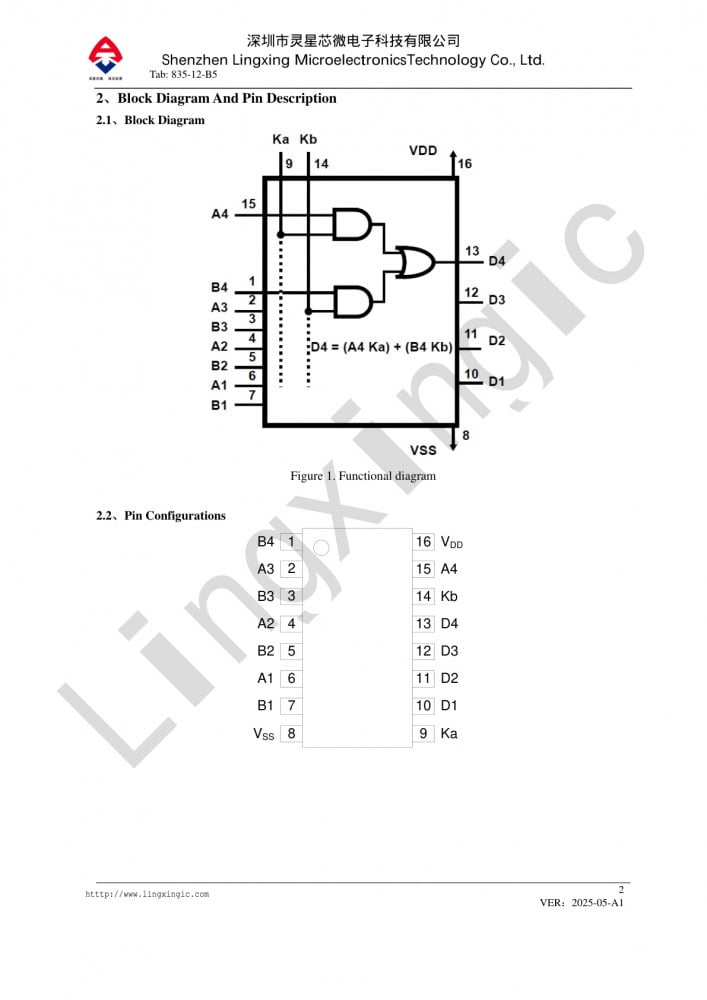 CD4019BM(LX) datasheet page 4