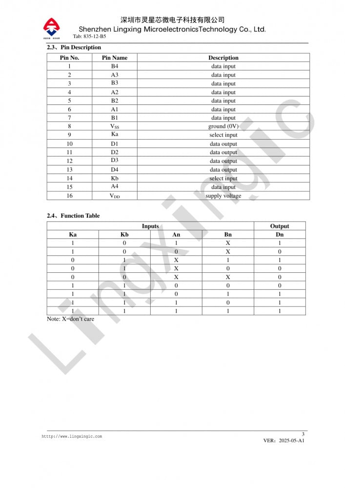 CD4019BM(LX) datasheet page 5
