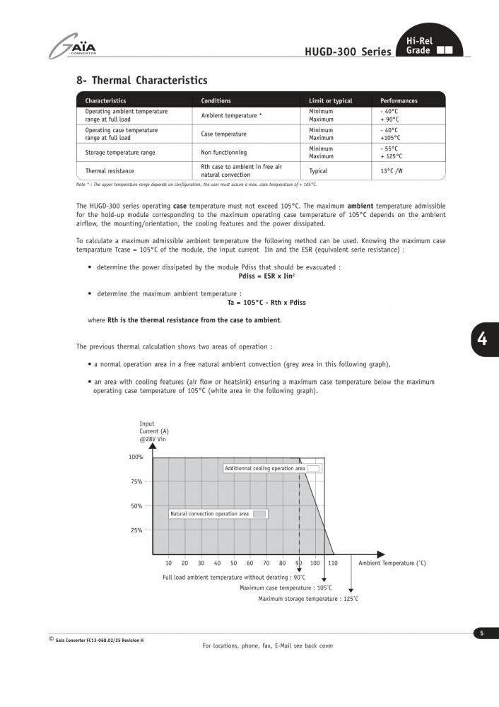 Gaia Converter HUGD-300 datasheet page 5