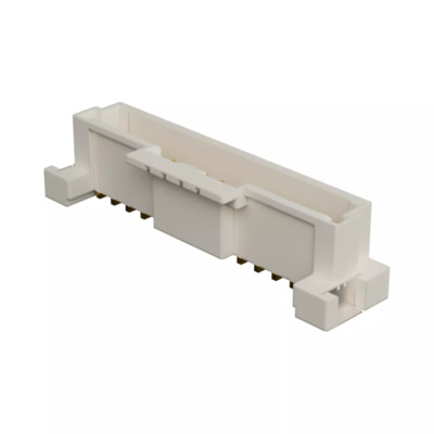 DuraClik Wire-to-Board Header, Single Row, Vertical, 14 Circuits, Gold (Au) Over Nickel, Natural for sale