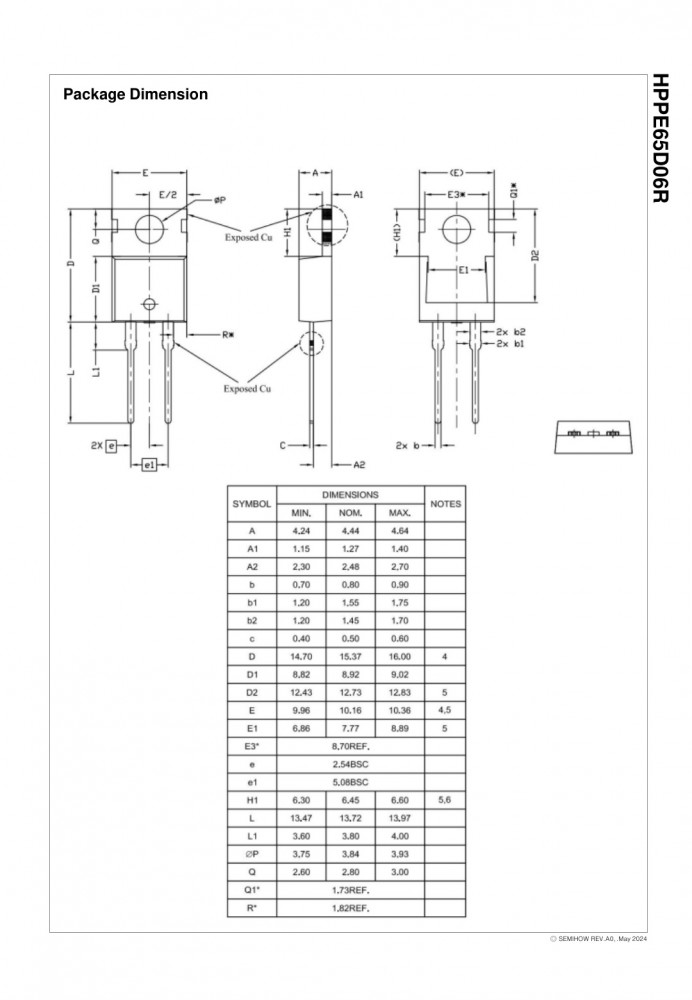 HPPE65D06R datasheet page 5