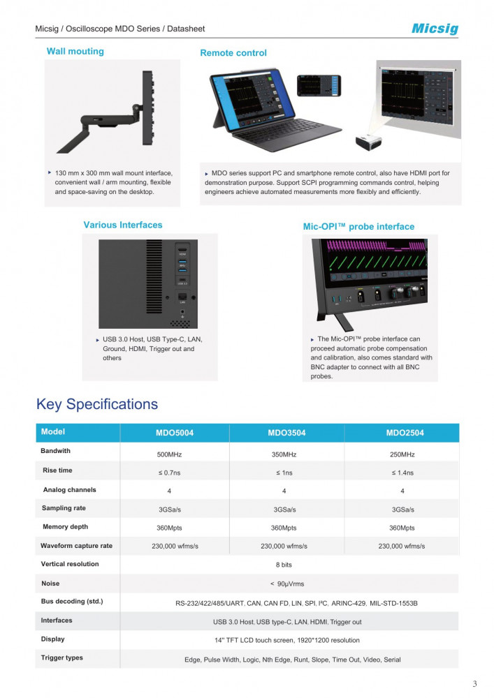 MDO2504 documentation page 3