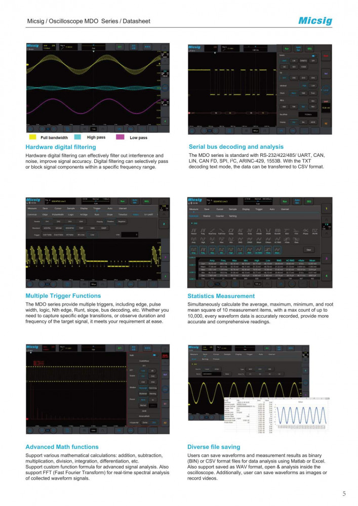 MDO2504 documentation page 5