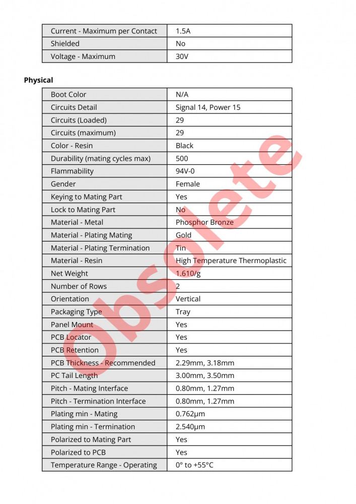 Molex 878630025 product documentation image 3