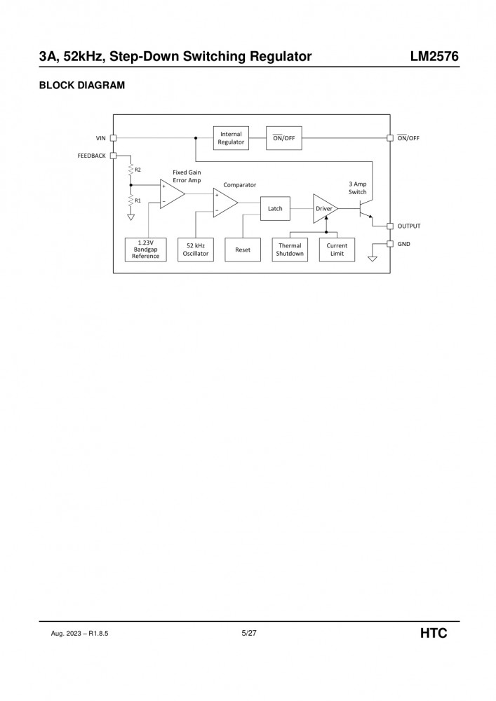 LM2576 datasheet page 5