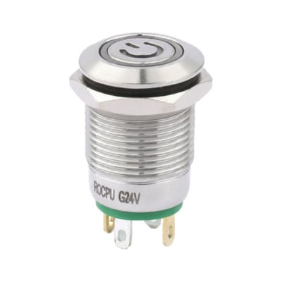 ROCPU Switches TP92209P124GS Pushbutton Switch