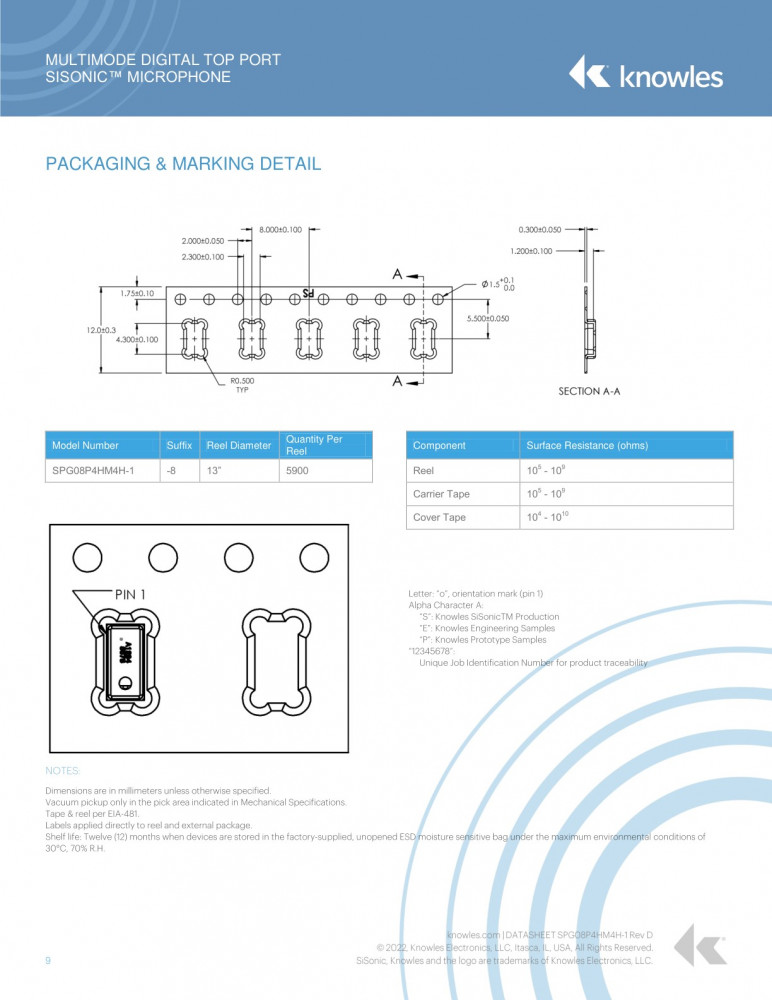 SPG08P4HM4H-1 datasheet page 9